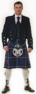 8 Yard Original Saltire Kilt | Crail Jacket